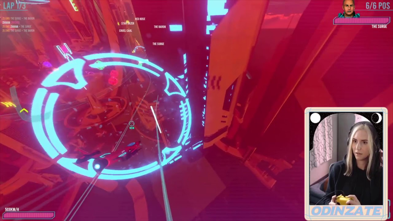 Neon Wings: Air Race vaporwave aesthetic racing game livestream - YouTube