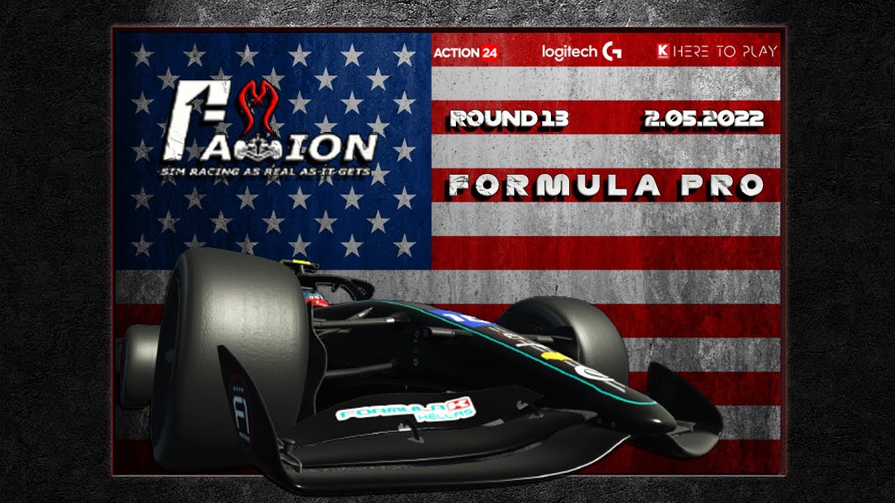 F1aXion Formula Pro Series | Round 13: USA - YouTube