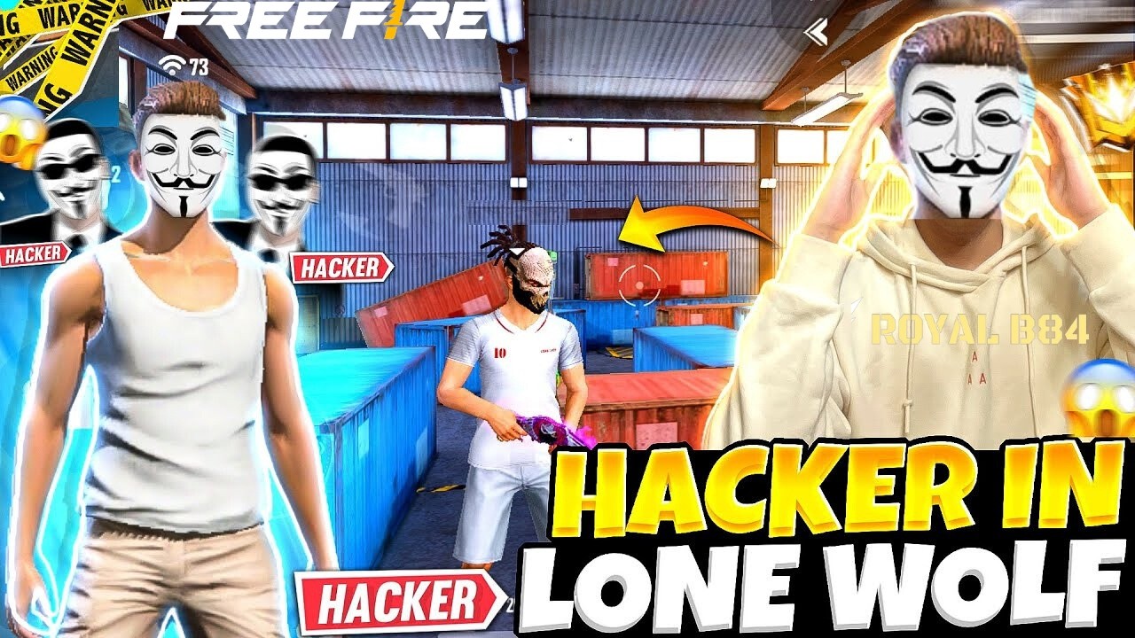 HACKER IN LONE WOLF II LONE WOLF II HACKER II @royalb84 #freefiremax # ...