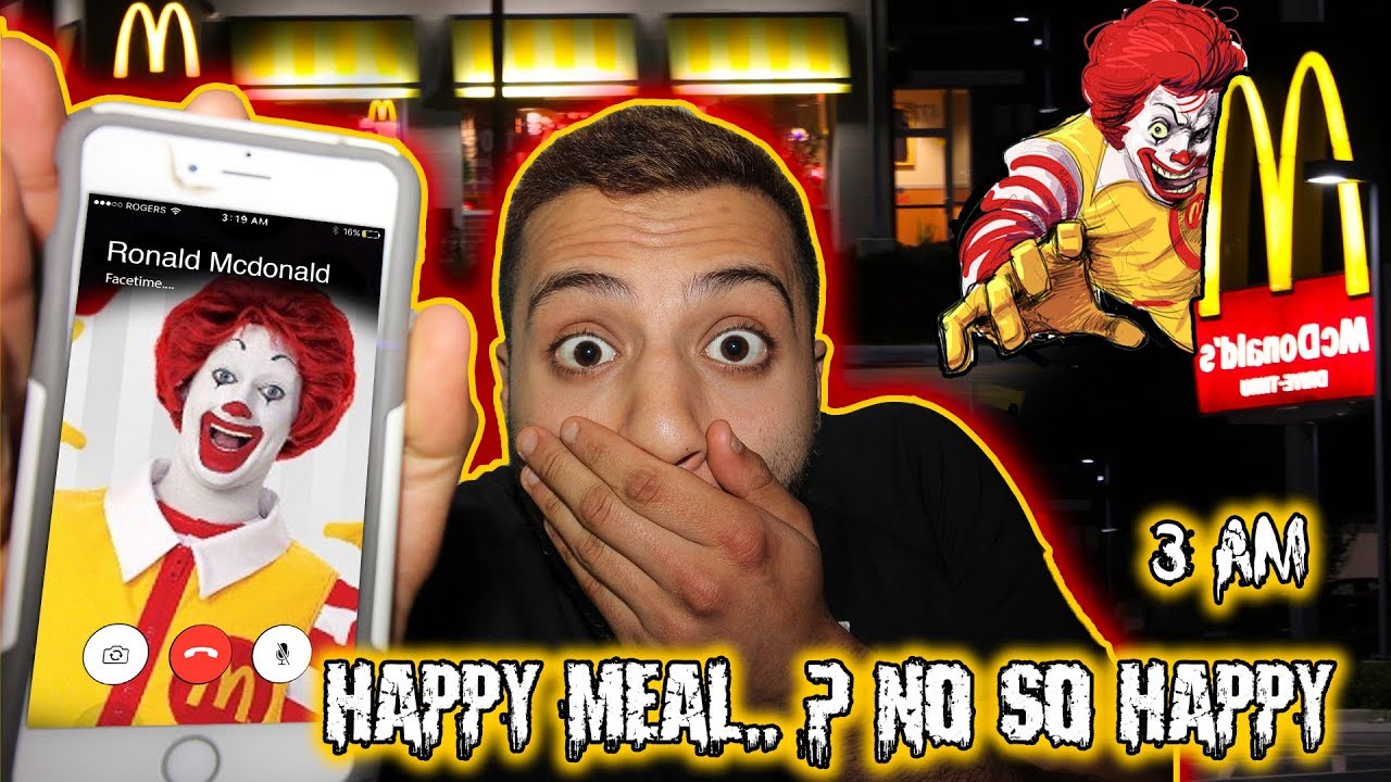 (SCARY) DONT CALL RONALD MCDONALD ON FACETIME AT 3 AM (FOUND ...