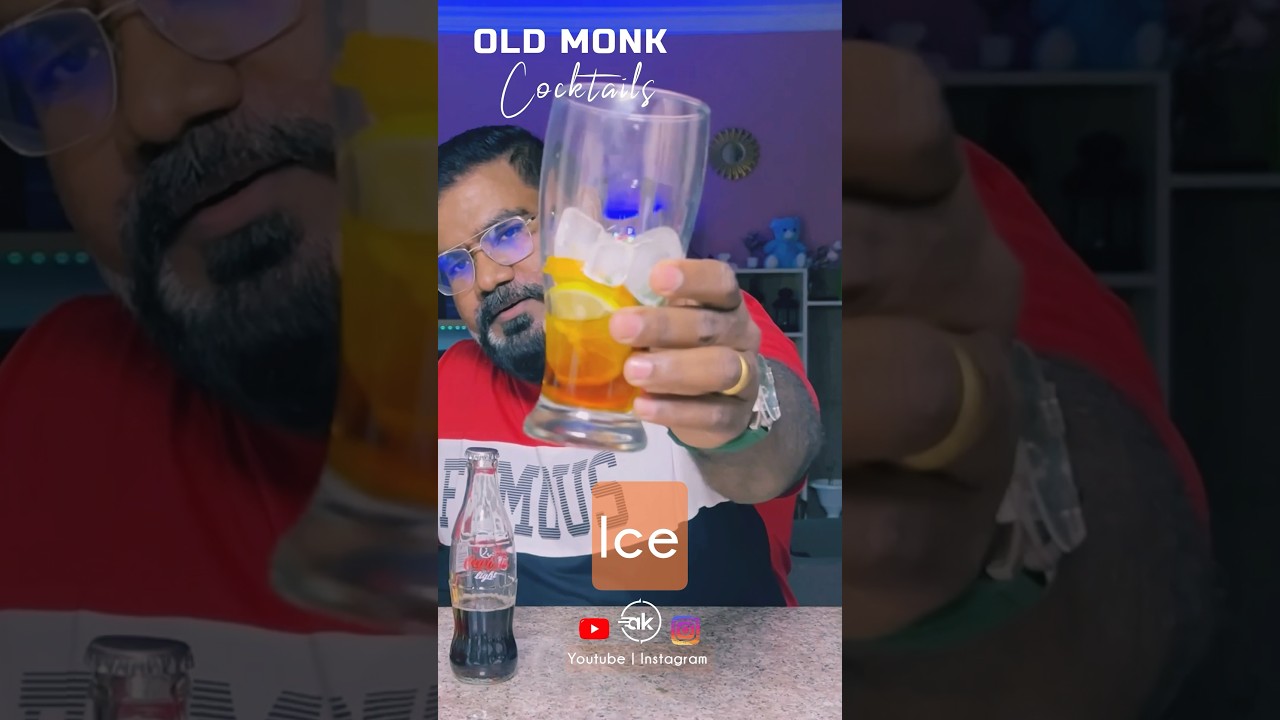 Old Monk Cocktails | Old Monk Special | How to drink Old Monk Rum # ...