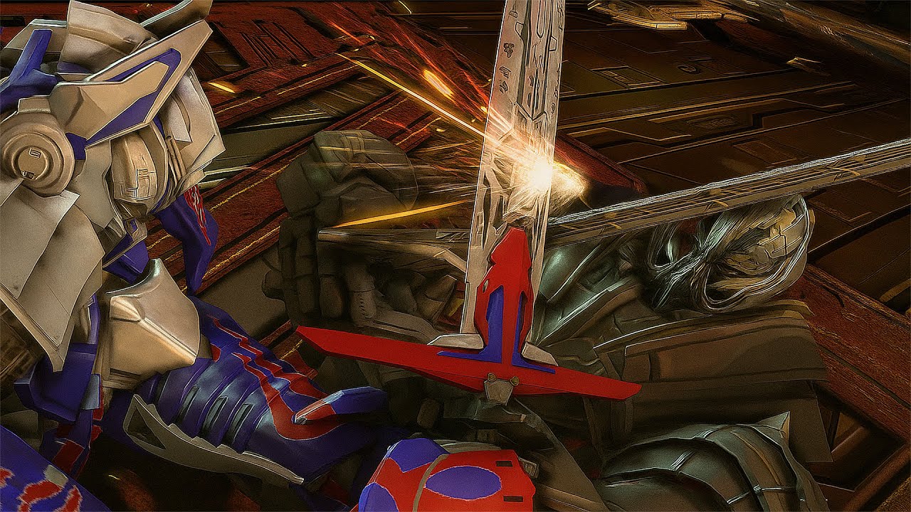 TLK Transformers - Optimus vs Megatron (FOC MOD) - YouTube