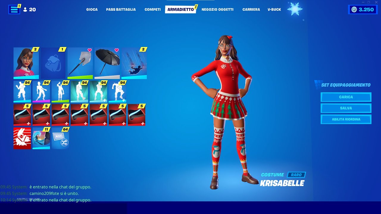 Riscatto Krisabelle su Fortnite!!! - YouTube