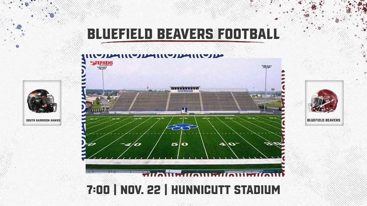 SOUTH HARRISON HAWKS VS. BLUEFIELD BEAVERS | WV HS FOOTBALL - YouTube
