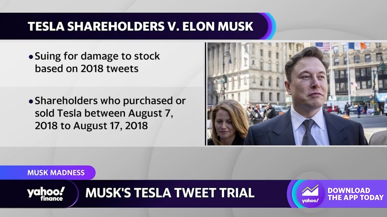 Tesla Trial Closing Arguments Set To Start In Case Over Elon Musks
