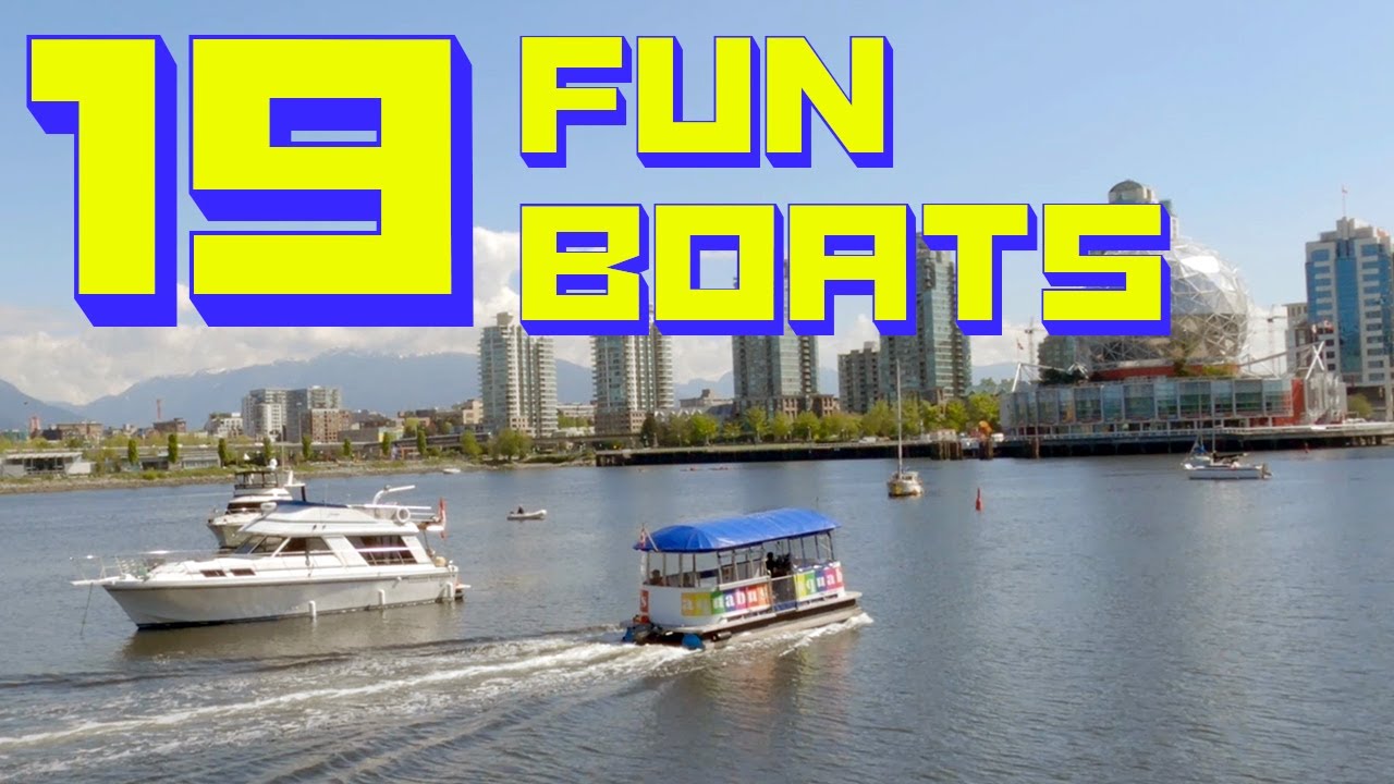 19 Zooming Boats in the Machine Town Harbor #boat #boats - YouTube