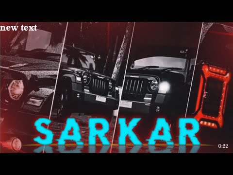 SARKAR FT - THAR EDIT || THAR WHATSAPP 😈 || THAR STATUS 🔥|| SARKAR SUNG ...