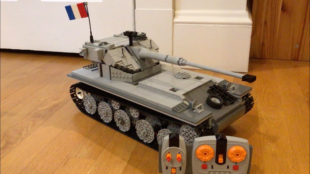 Lego RC AMX-13-75 - YouTube