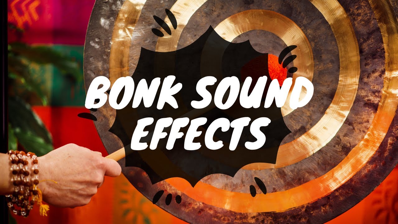 Bonk Sound Effect: Bonk Sfx| Boink sound effect| Metal Bonk Sound ...
