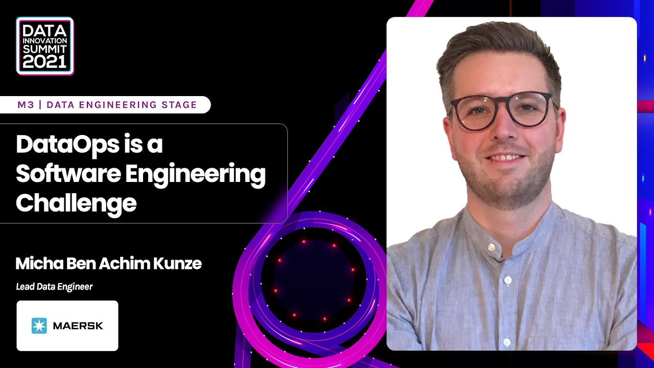 DataOps is a Software Engineering Challenge – Micha Ben Achim Kunze, Maersk - YouTube