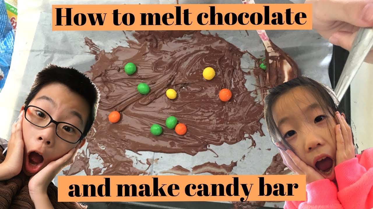 [Singapore Kids Cooking] How to melt chocolate | Make candy at home ...