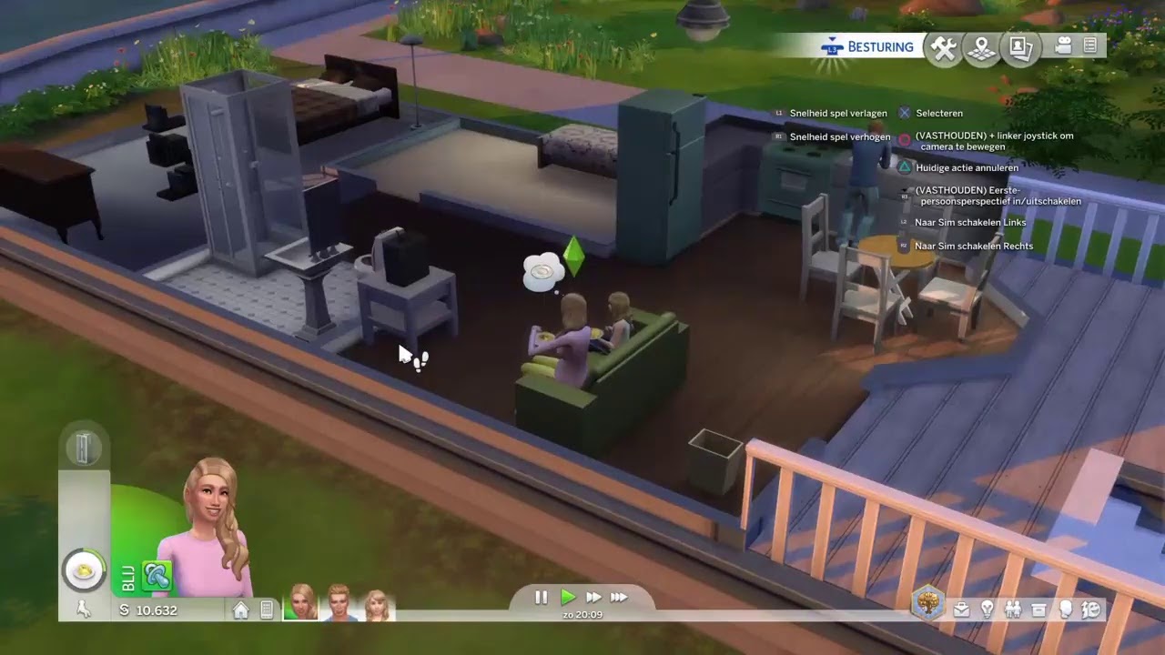 Eerste sims 4 livestream - YouTube
