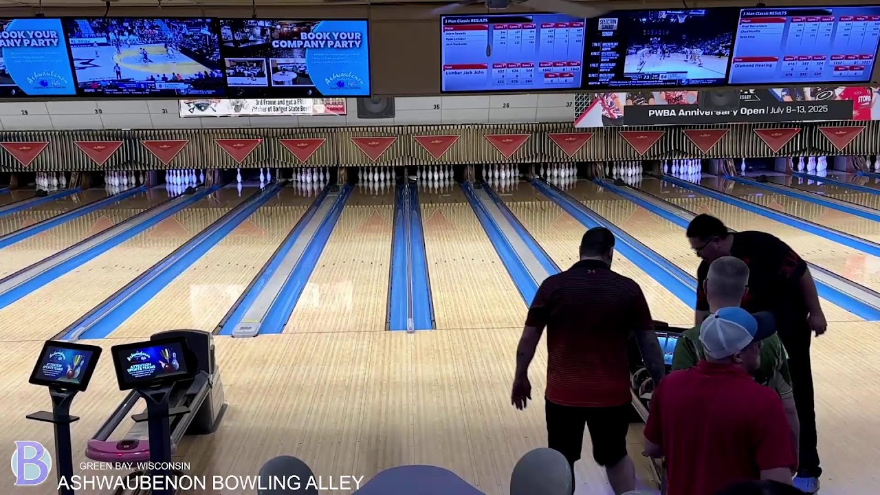 Monday Night League bowling at Ashwaubenon Bowling Alley 3/10/2025 ...