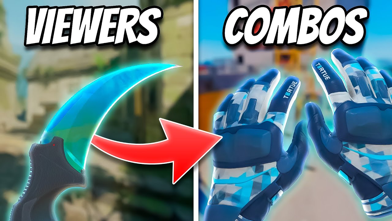 Rating Viewers INSANE CS2 Knife & Glove Combos! (The best CS2 combos ...