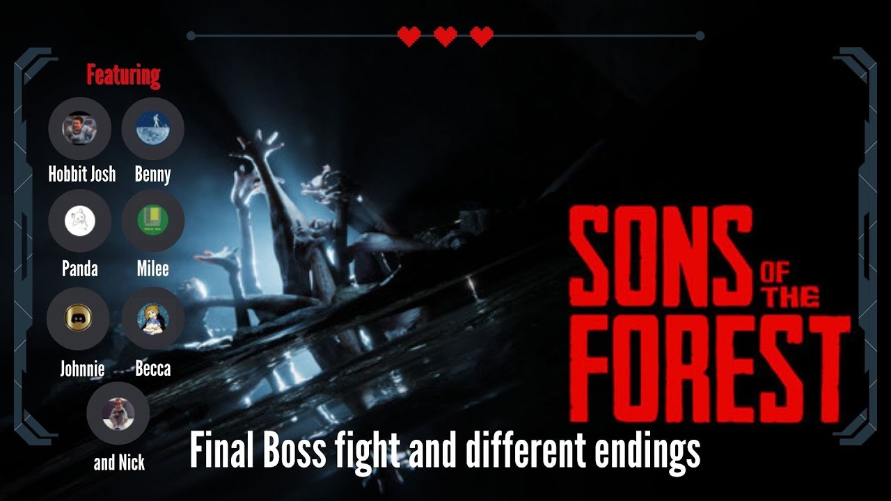 Sons of the Forest #7 - Final Boss fight and different endings - YouTube