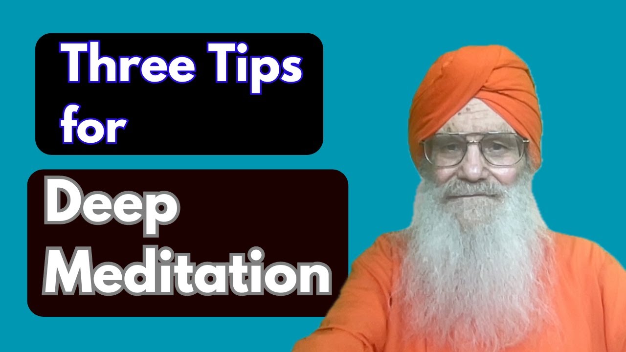 Three Tips for Deep Meditation - YouTube