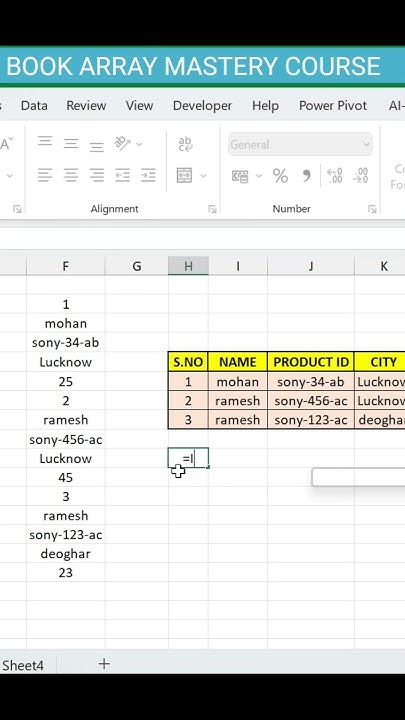 How Does Array Function Work In Excel | Excel Array Tutorial - YouTube