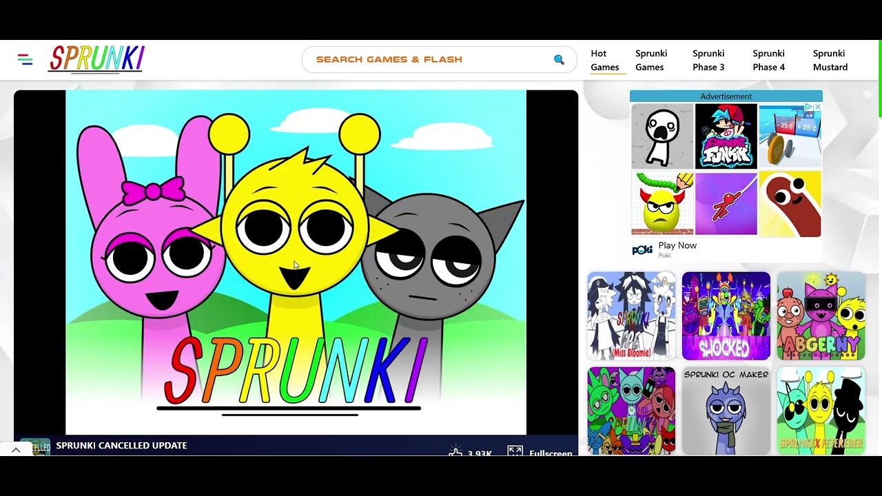 playin' random sprunki games - YouTube