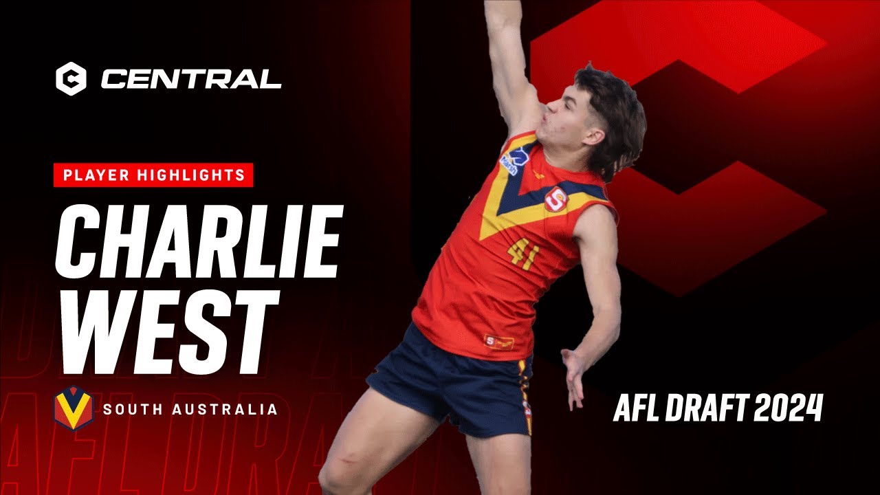2024 AFL Draft - Charlie West Player Highlights - YouTube