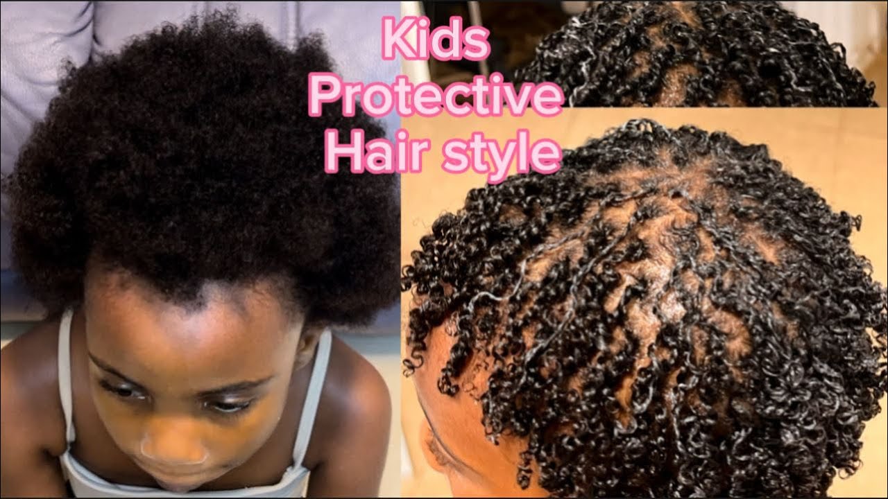 How to achieve a curly two strand bouncing twist on natural hair. - YouTube