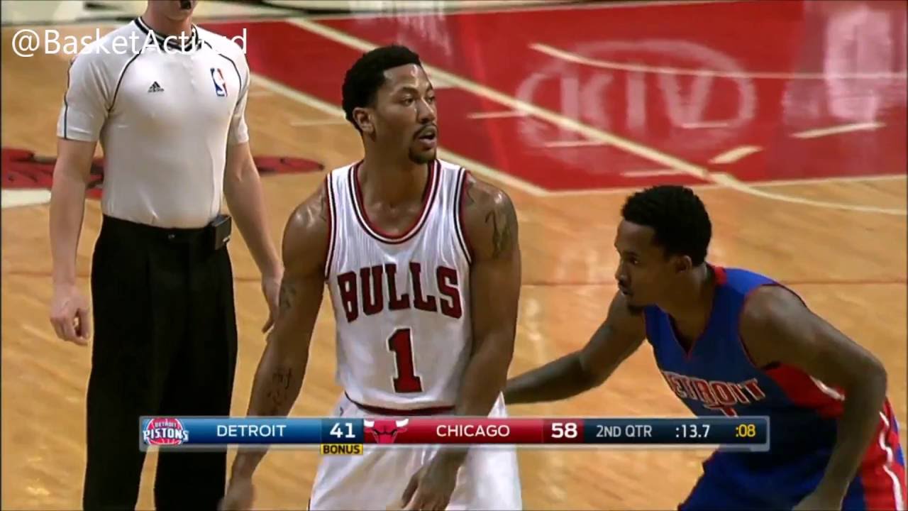 TOP 10 Jugadas de Derrick Rose jugando con los Chicago Bulls | NBA ...