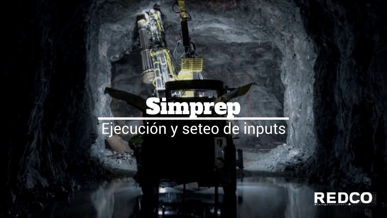 Simprep: Simulador de preparación y desarrollo en minería subterránea ...