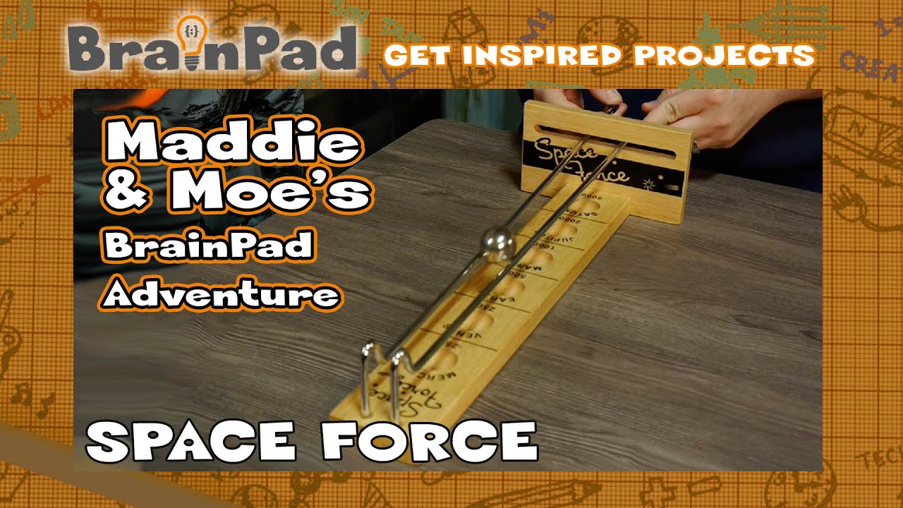 BrainPad Pulse vs Space Force Game - MakeCode - YouTube