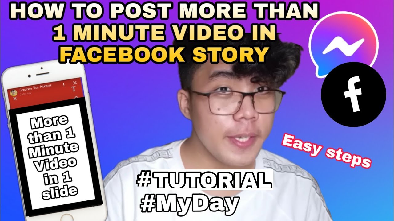 HOW TO ADD LONGER VIDEOS TO YOUR MYDAY FACEBOOK STORIES 2021 tutorial YouTube how-to-add-longer-videos-to-your-myday-facebook-stories-2021-tutorial-youtube