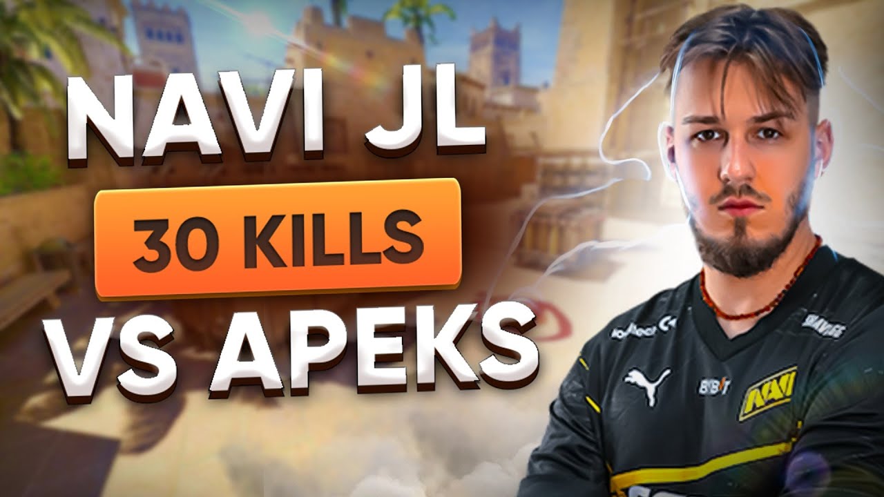 NAVI jL - 30 kills vs Apeks at IEM Sydney 2023 {CS2 POV} - YouTube