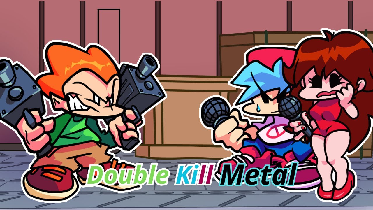 REAL Double Kill from Pico?!? (FNF Double Kill [Metal] but it's Pico VS ...