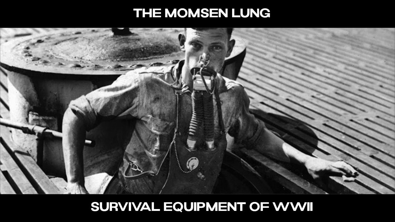The Momsen Lung: WW2 Survival Equipment - YouTube