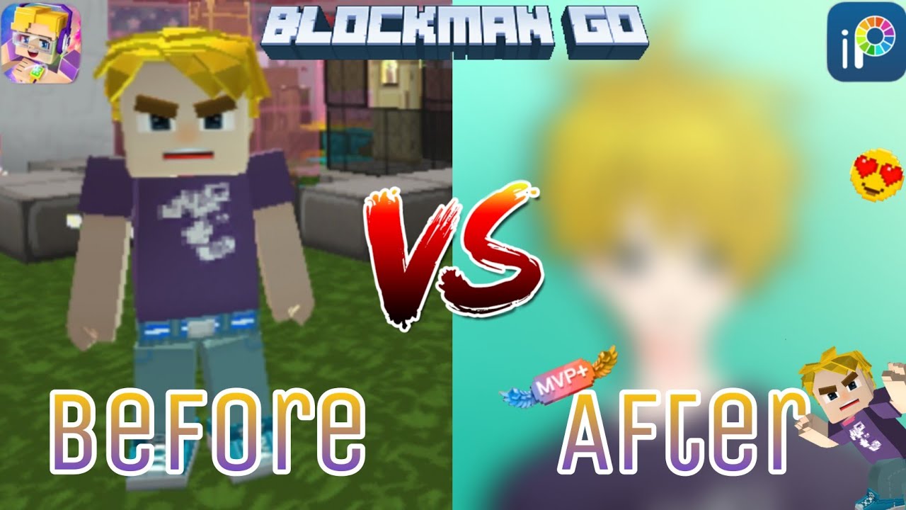Draw A Cute Noob (Boy) Skin in Anime Character BlockmanGo-Adventure ...