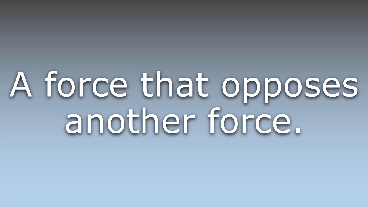 What does Counterforce mean? - YouTube