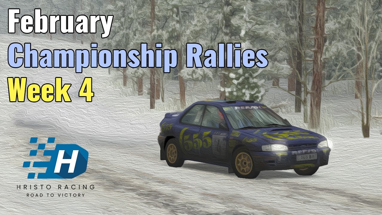 February Championship Rallies Week 4 | Richard Burns Rally ...