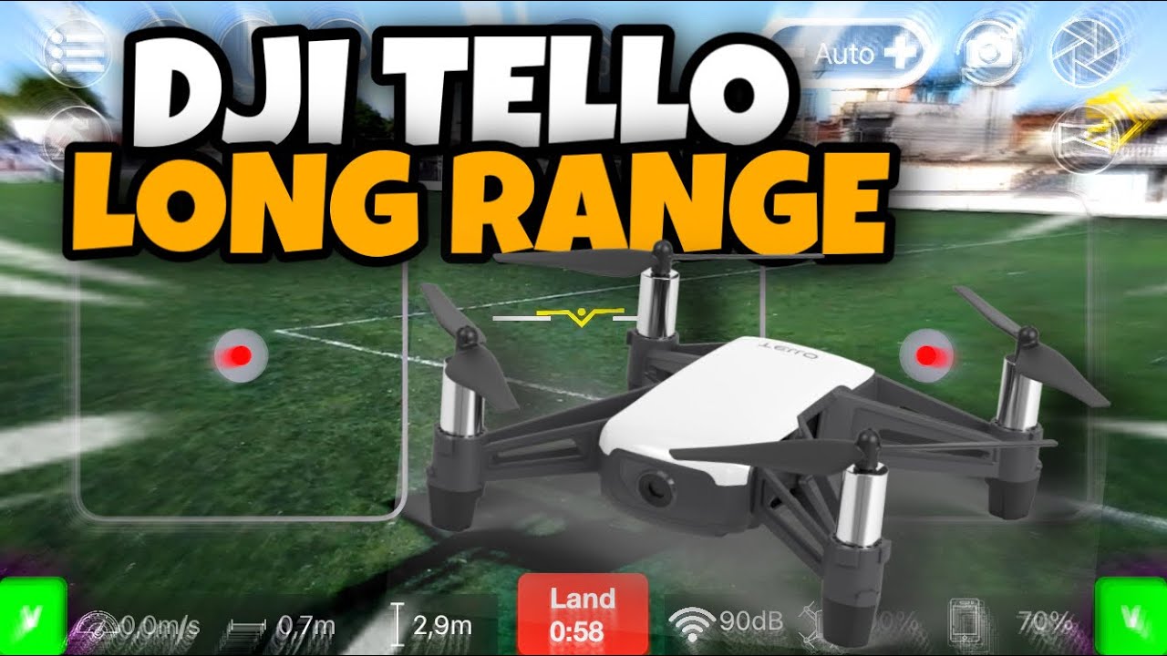 LONG RANGE DETALHADO DJI Tello - YouTube