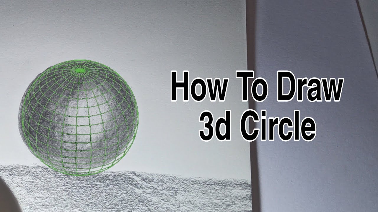 Master the Art of 3D Circle Drawing and Shading - YouTube