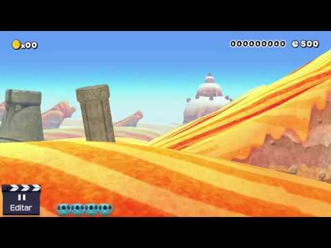 SMM Mods: NSMBU Desert BG (Custom BG) - YouTube