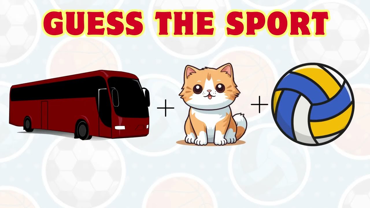 Sports Emoji Challenge: Can You Guess the Sport? | Emoji Guessing Game ...
