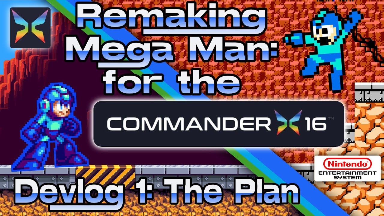 Remaking Mega Man for the Commander X16 | Devlog #1 - YouTube