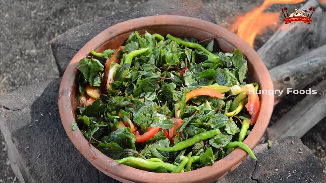 How to Cook Gongura Mutton Curry II Spicy Village Style By Raju Master ...