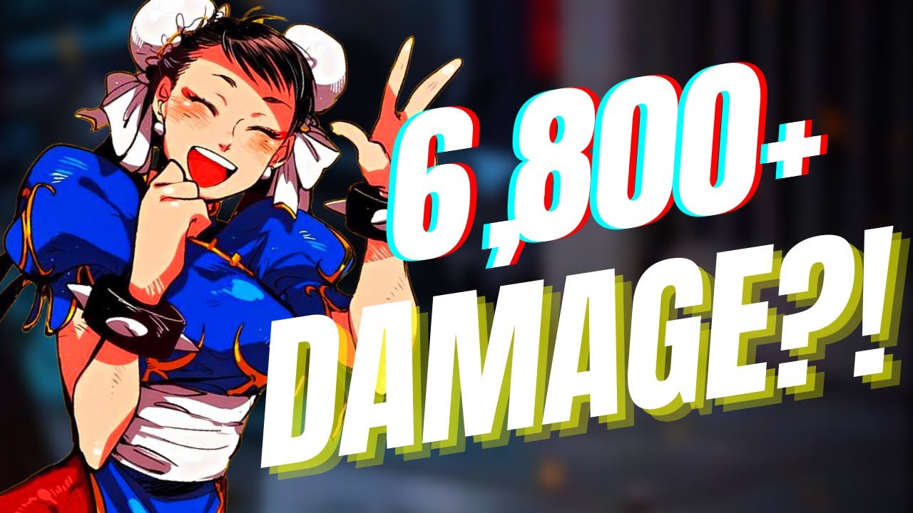 6.8k Damage Chun Li Combo! | Street Fighter 6 Online Chun Li Gameplay ...
