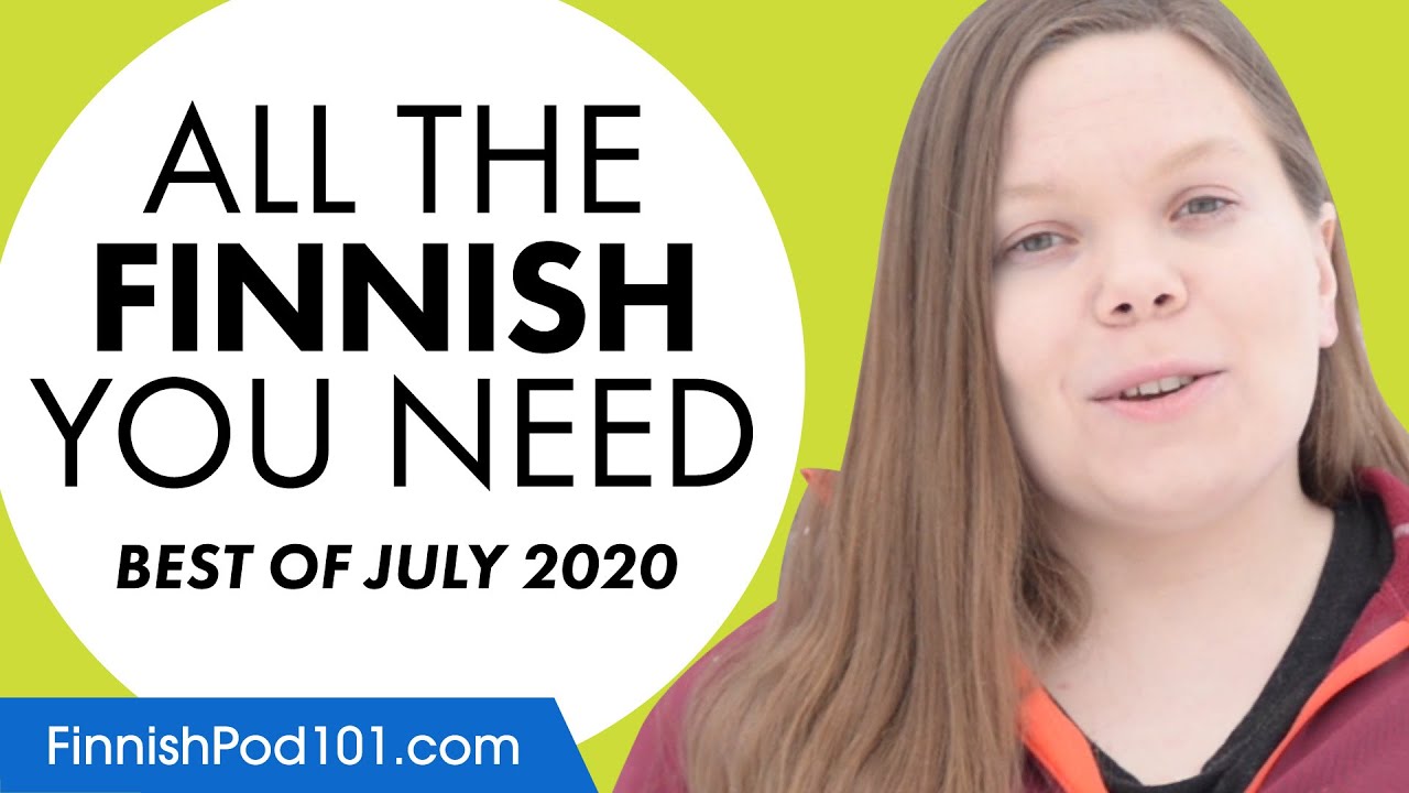 Your Monthly Dose of Finnish - Best of July 2020 - YouTube