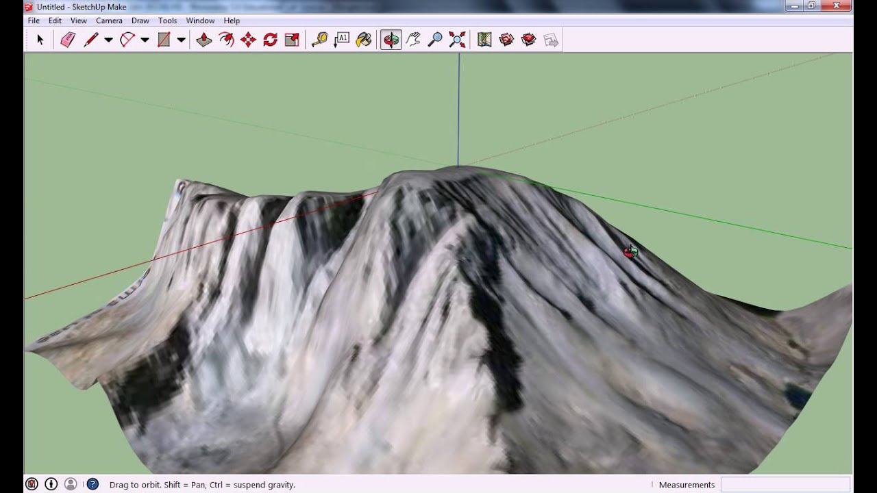 Rhino - 76 - Creating Landscapes from Sketchup and Google Earth - YouTube