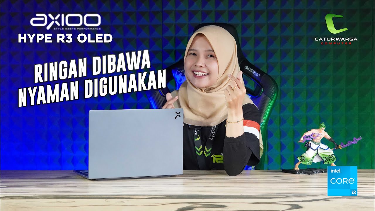 Ringan Dibawa Nyaman Digunakan | Axioo Hype R3 OLED - YouTube
