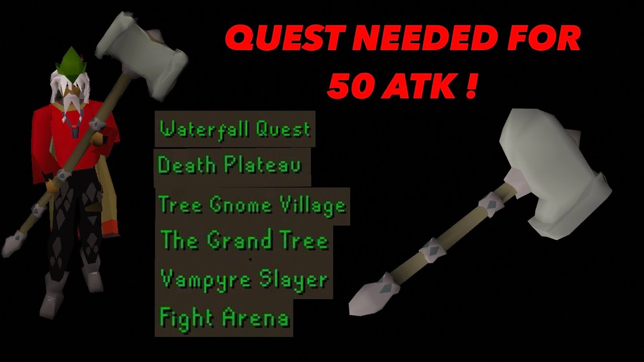 1 Def G Maul Pure Series EP 3. - Quest For 50 ATTACK ! [OSRS] - YouTube