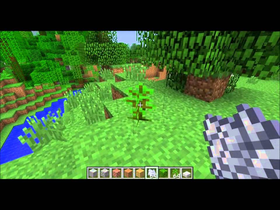 Minecraft 12w04a mammutbäume pflnzen [German] [HD] - YouTube