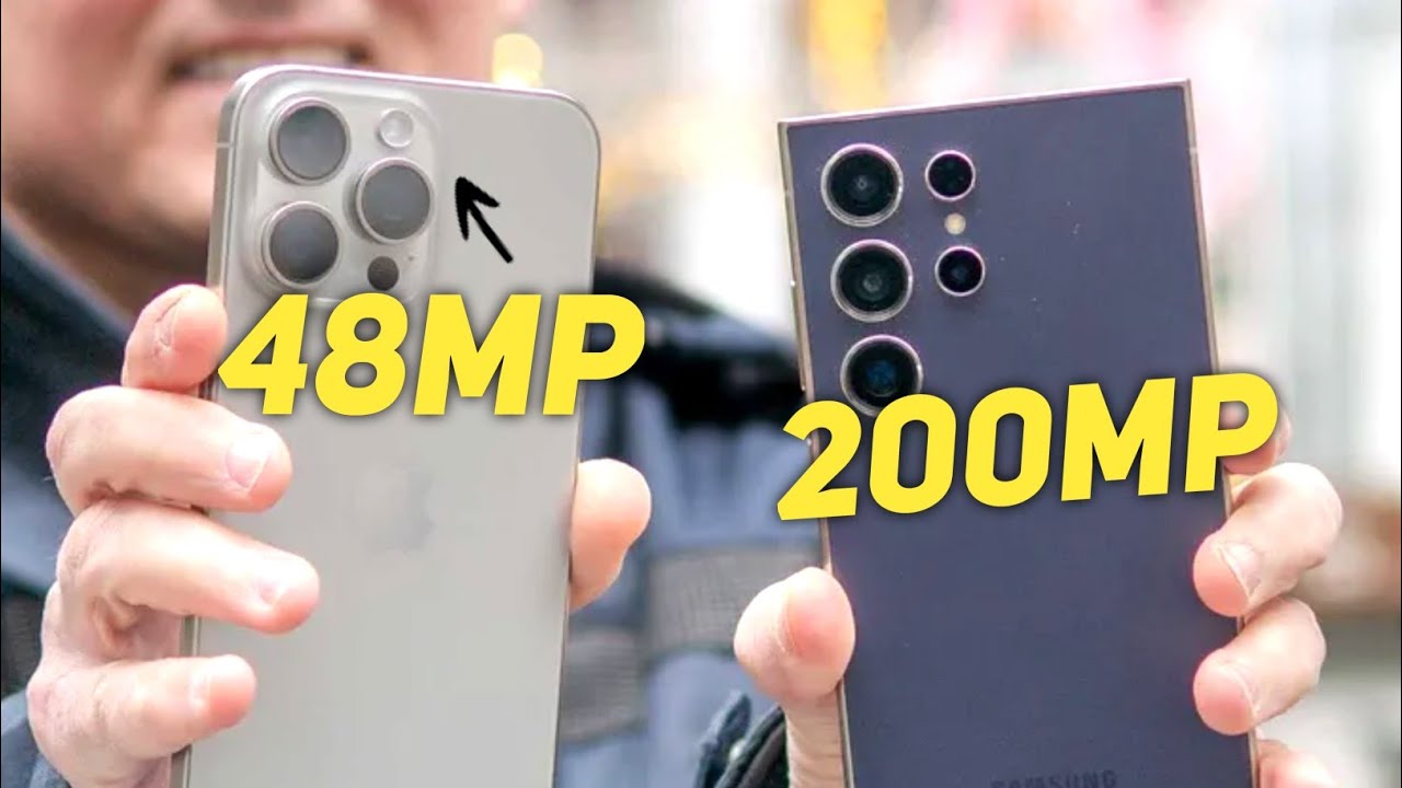 Samsung S24 Ultra vs iPhone 15 Pro Max Camera Comparison! 🤯 - YouTube
