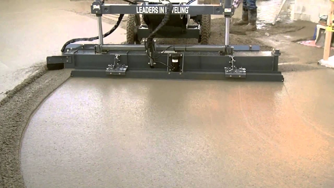 Somero Laser Screed - YouTube
