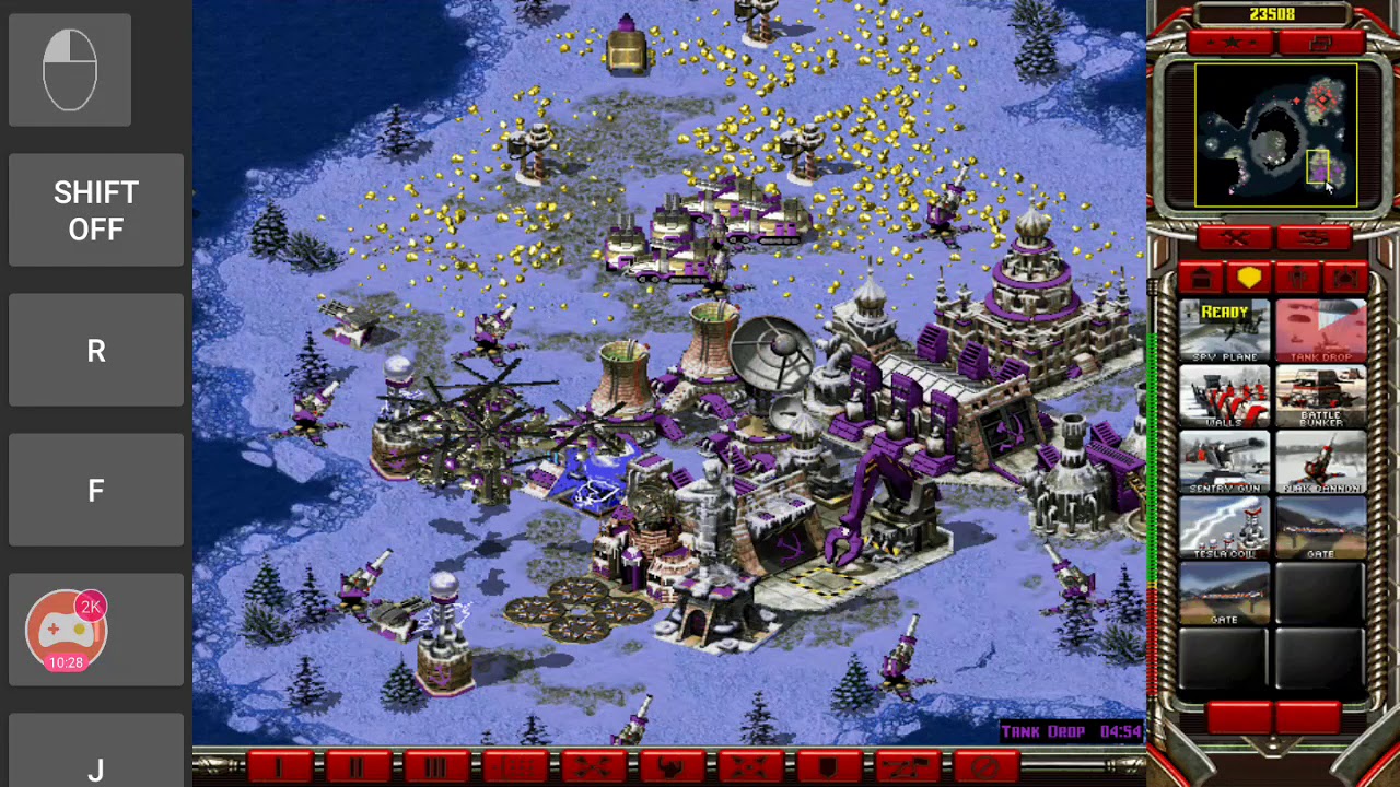 Command and Conquer Red Alert 2 Reborn Android whit Exagear Strategies - YouTube