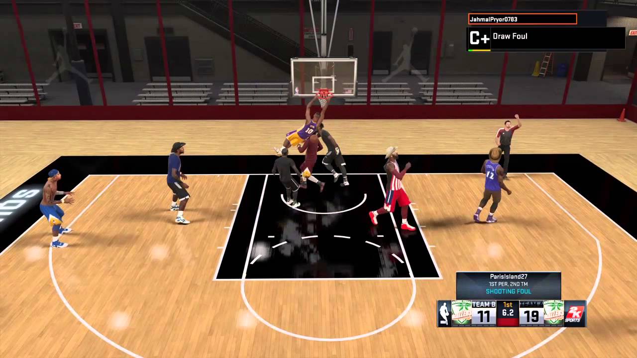 My rec game dunk compilation part 3 NBA 2k15 - YouTube